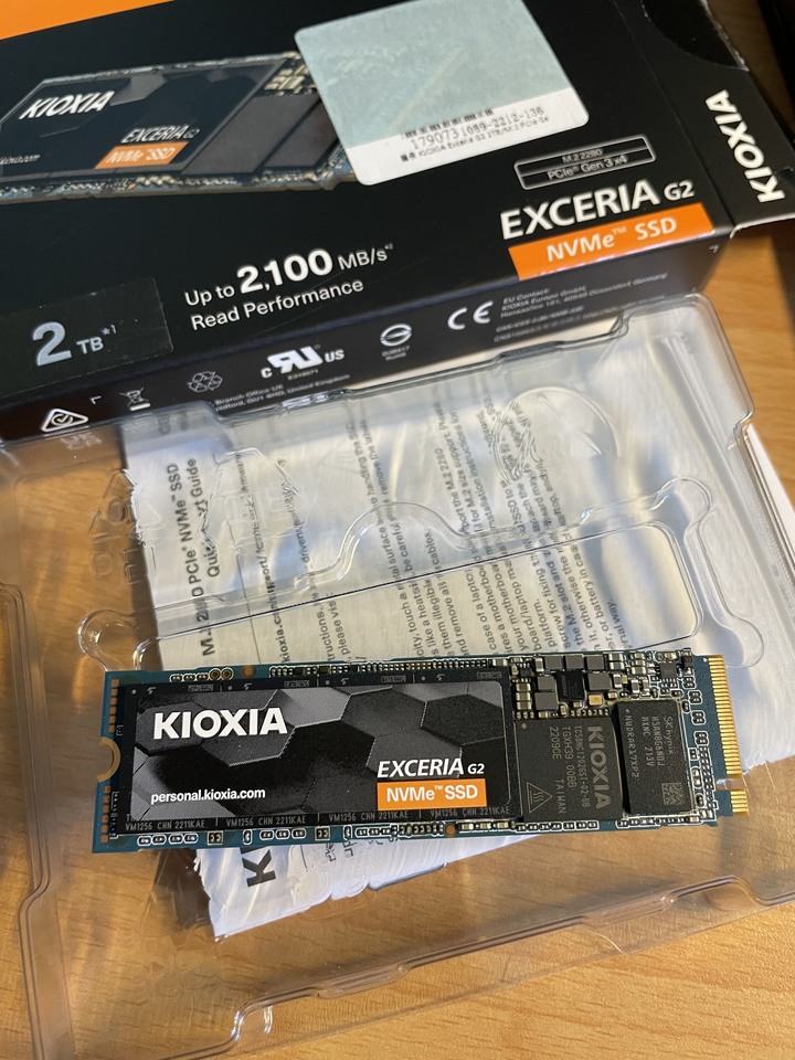 （開箱）鎧俠 Kioxia Exceria G2 M.2 SSD - Mobile01